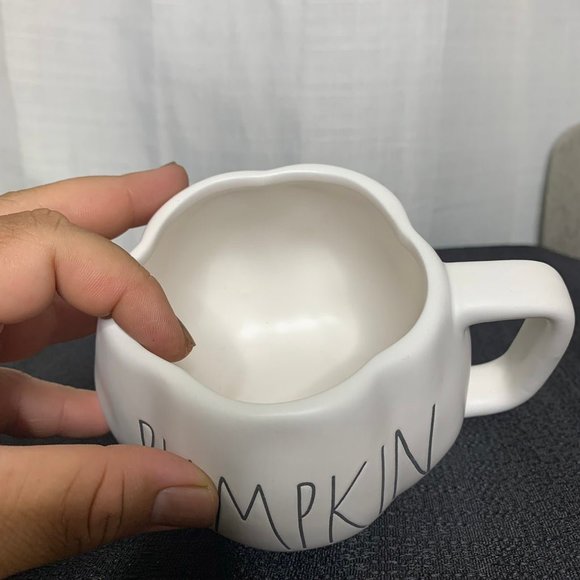 Rae Dunn | Dining | Rae Dunn White Pumpkinorange Fall Mug Set | Poshmark